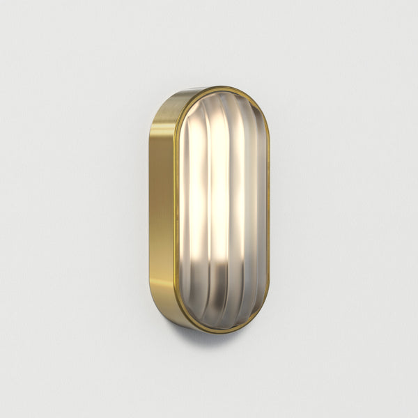 Astro Montreal Oval | PVD Brushed Brass | Wall Light 1032019 – Prisma Lighting