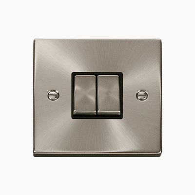 Double Light Switches | Double Switch | Prisma Lighting