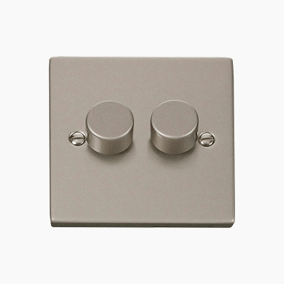 Double Dimmer Switches | Double Dimming Light Switches – Prisma Lighting