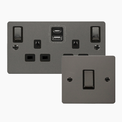 Slimline Flat Plate Sockets – Stylish & Modern Socket Designs – Prisma ...