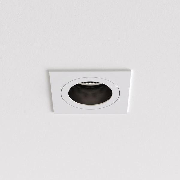 Astro Pinhole Slimline Square Fixed Fire-Rated IP65 Downlight/Recessed ...