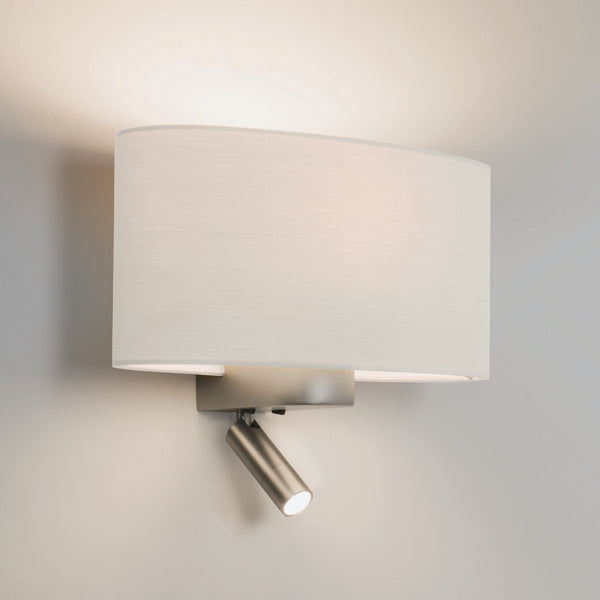 Astro Napoli Reader LED Wall Light – Matt Nickel, E27 + LED | Prisma ...