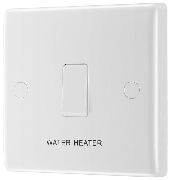 BG 800 Series 20A Double Pole Switch Mains with Flex Outlet 832WH-01 ...