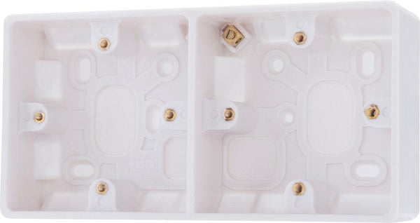 BG 800 Series Dual Surface Pattress, 37mm 896-01 – Prisma Lighting