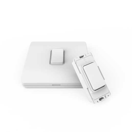Culina Konect 1 Gang Dimmable Kinetic Switch - Slim Grid White – Prisma ...