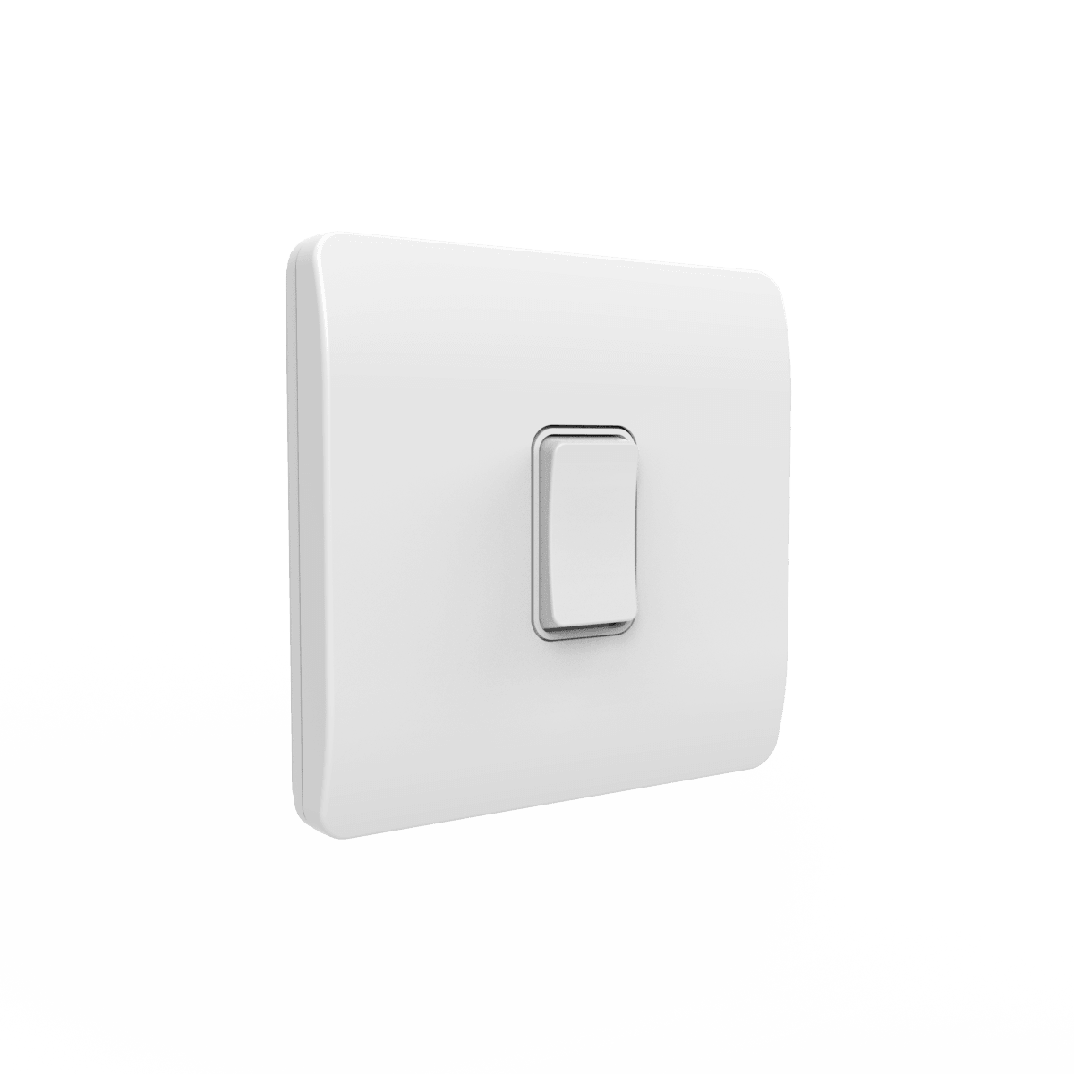 Culina Konect 1 Gang Kinetic Switch Frame - Slim Grid White – Prisma ...