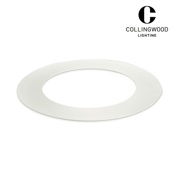 Collingwood DL801MW White Hole Converter Plate. – Prisma Lighting
